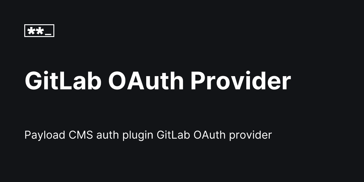 GitLab OAuth Provider